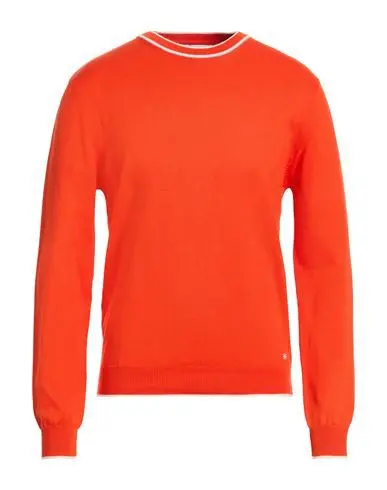 MANUEL RITZ Sweater In Linen And Cotton - Red