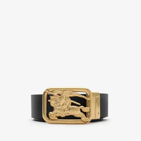Burberry Reversible Leather Rider Belt - Black/hazel Brown