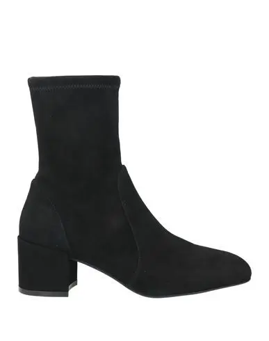 STUART WEITZMAN Ankle Boots Size Leather - Black