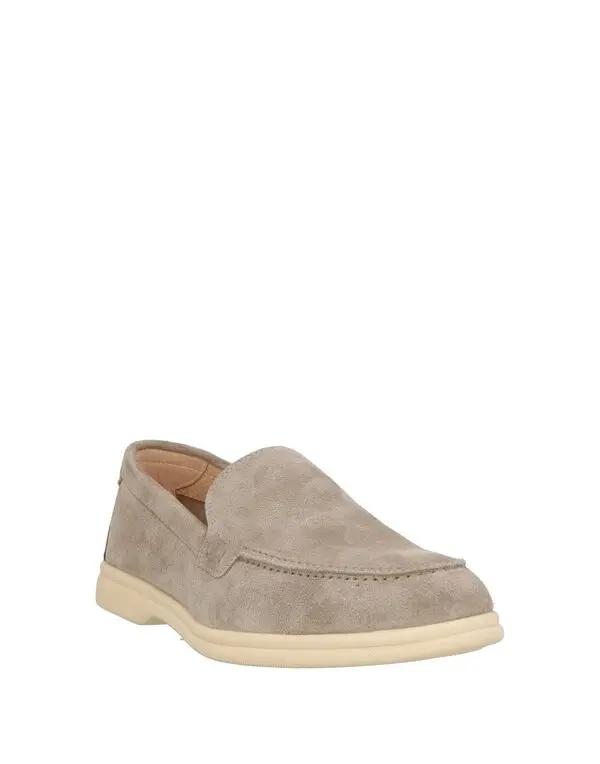 DOUCAL'S Leather Loafers - Grey