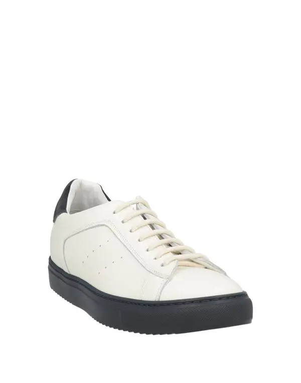 DOUCAL'S Pebbled-leather Low-top Sneakers
