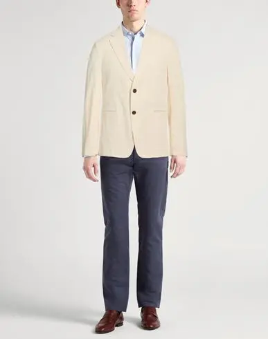 Theory Blazer Ivory Size Linen, Viscose, Elastane