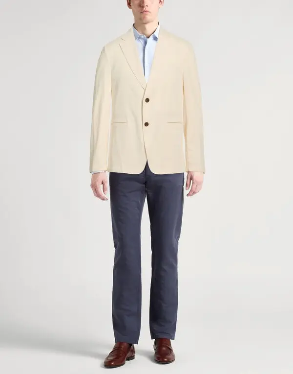 Theory Blazer Ivory Size Linen, Viscose, Elastane