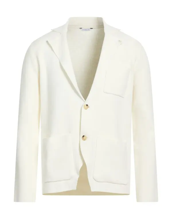 MANUEL RITZ Single-breasted Knitted Blazer