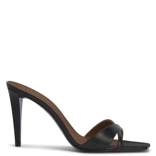 GIUSEPPE ZANOTTI Brivido Mule 90 Sandals - Black