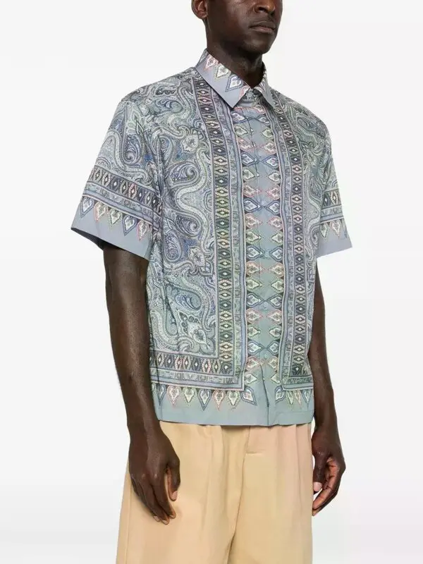 Etro Paisley Shirt - Blue