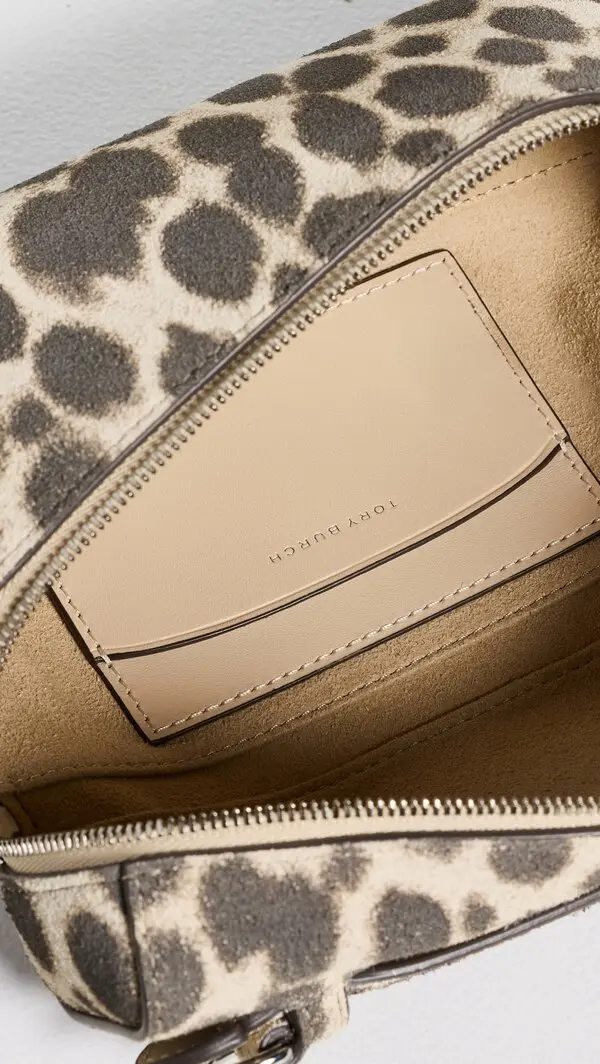Tory Burch Romy Suede Slim Top Handle Bag