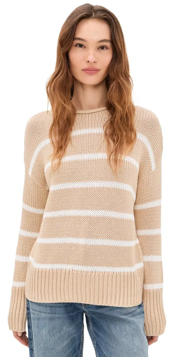 LA LIGNE Marina Sweater - Camel/cream