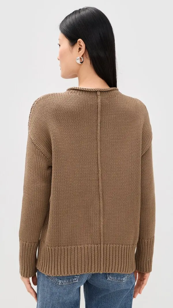 LA LIGNE Solid Marina Sweater - Tan