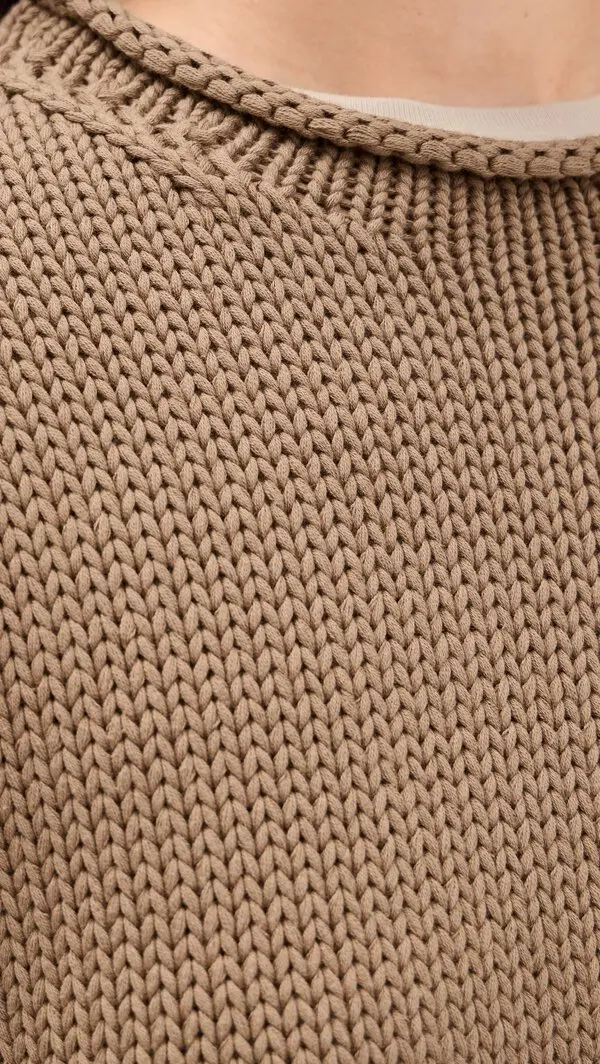 LA LIGNE Solid Marina Sweater - Tan