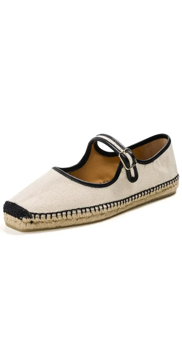 CastaÑer Padua Mary Jane Espadrilles - Crudo