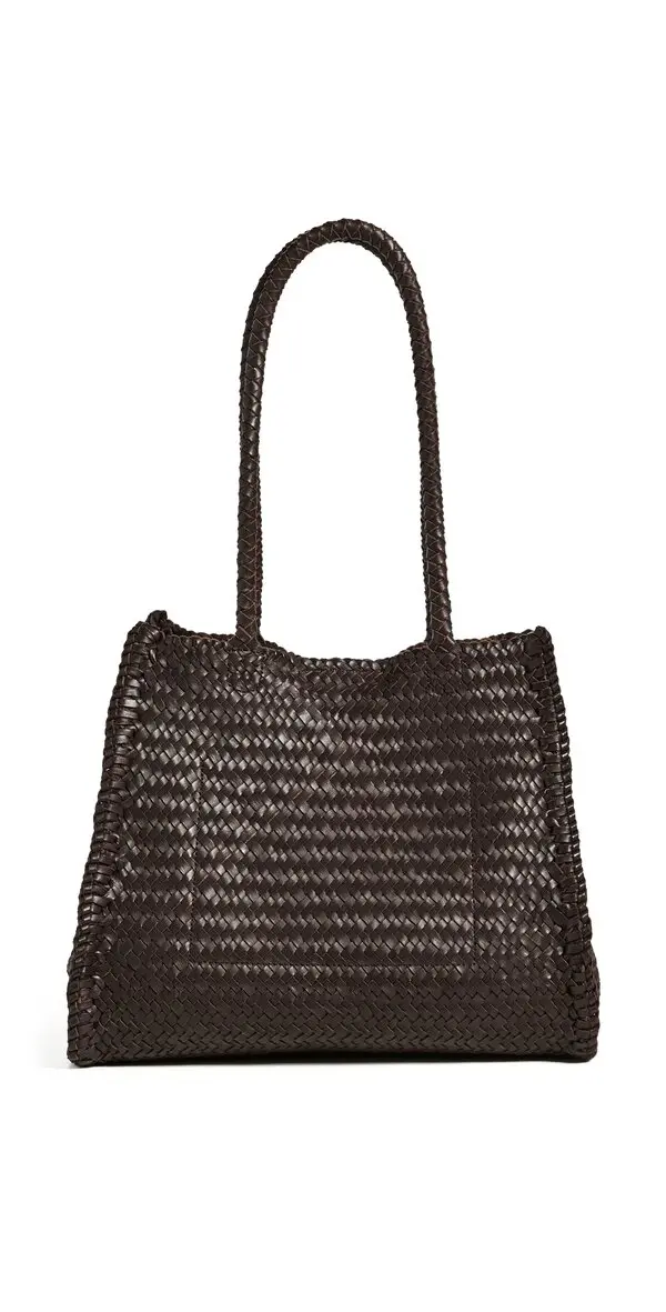 Madewell Woven Lexington Tote Bag - Coffee Bean