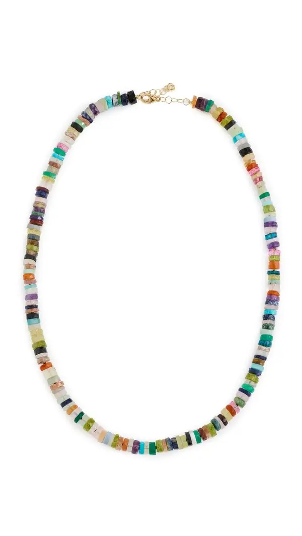 Jia Jia 14k Rainbow Gemstone Necklace