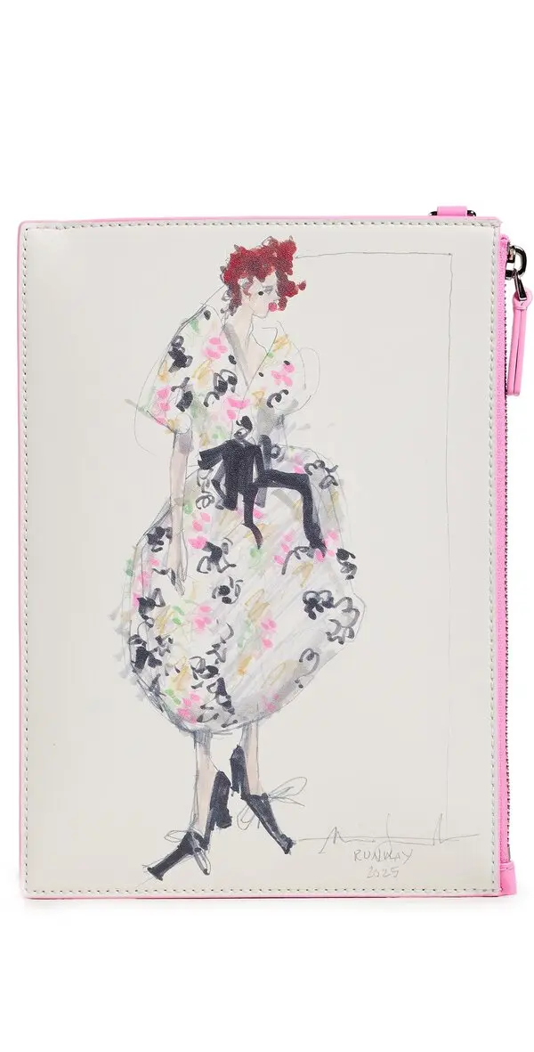Marc Jacobs The Illustration Wristlet - Ribbon Pink