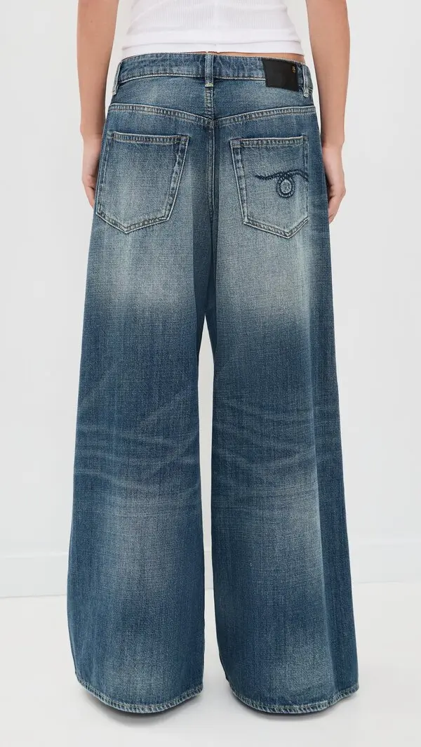 R13 Nico Wrap Jeans