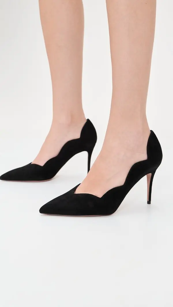 AQUAZZURA Petal Pumps 85