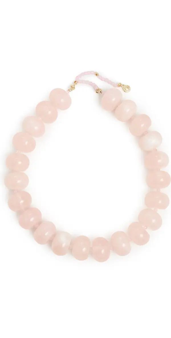 Baublebar Joan Semi Precious Necklace - Pink
