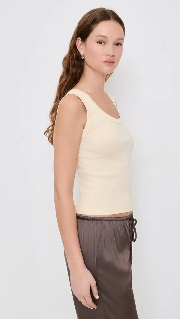 Enza Costa Supima Baby Rib Tank