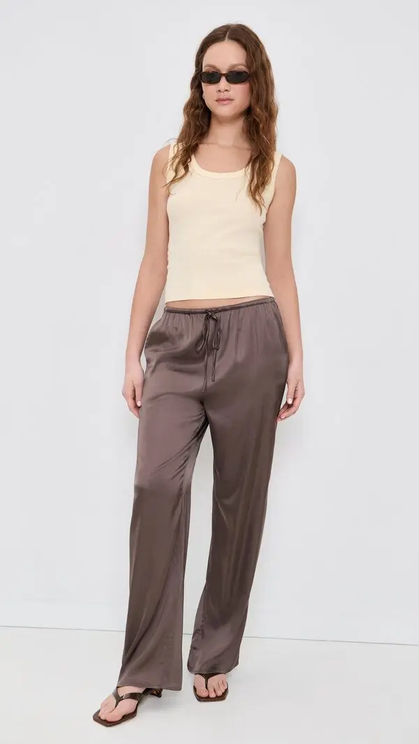 Enza Costa Supima Baby Rib Tank