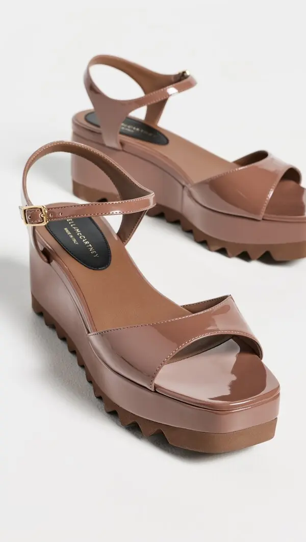 Stella McCartney Elyse Patent Sandals