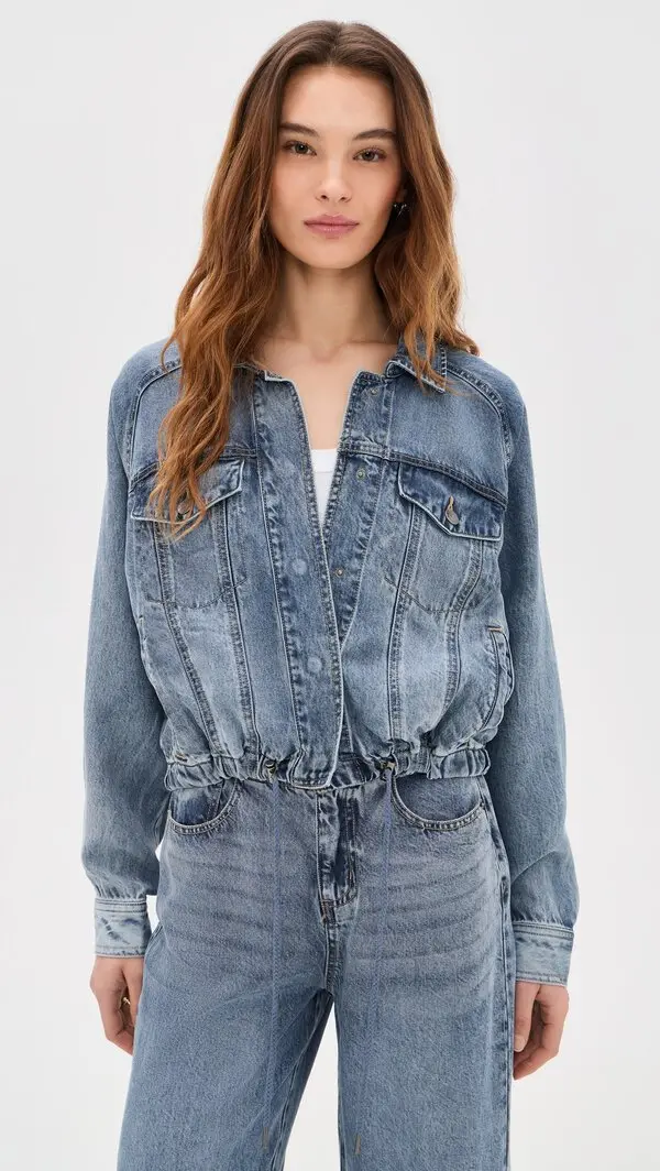 Splendid Lounge Denim Jacket - Indigo