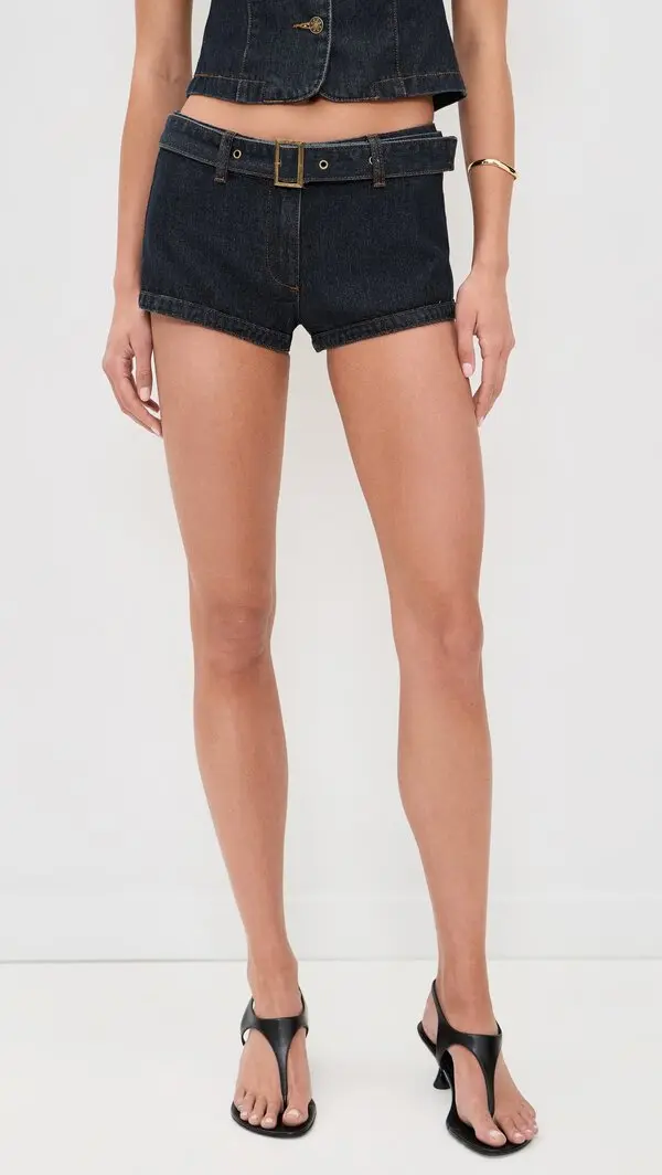 Lioness Afterglow Mini Denim Shorts