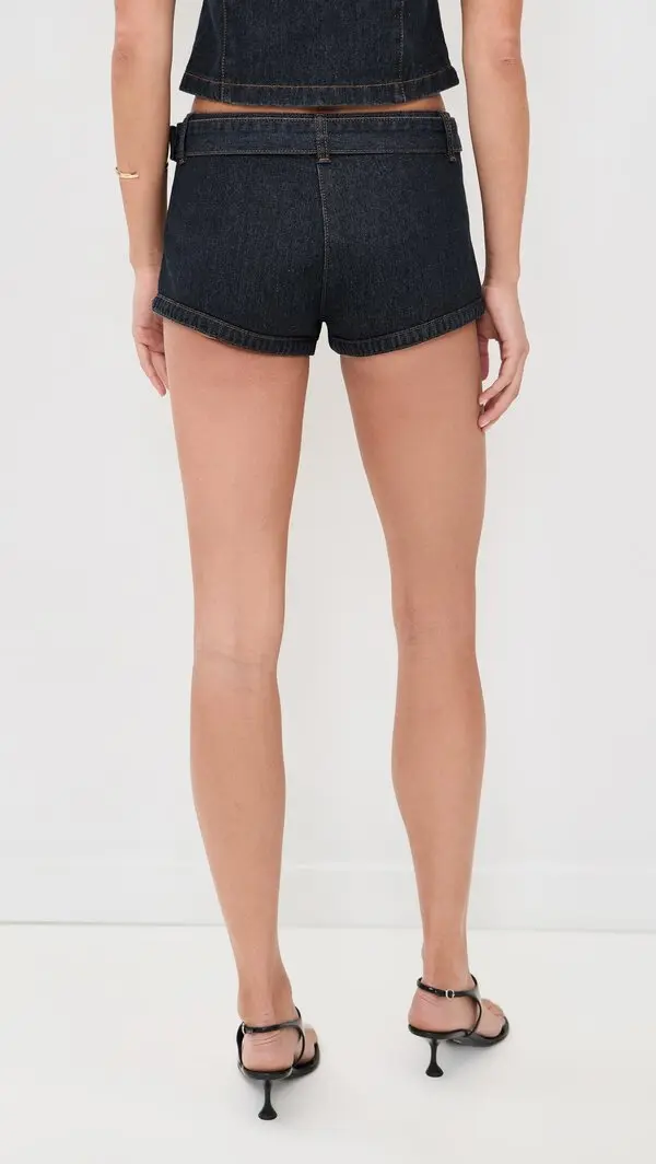 Lioness Afterglow Mini Denim Shorts