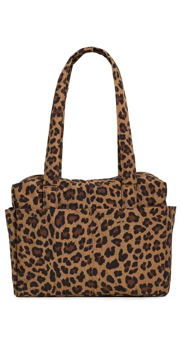 Baggu Everyday Cloud Tote Bag - Leopard