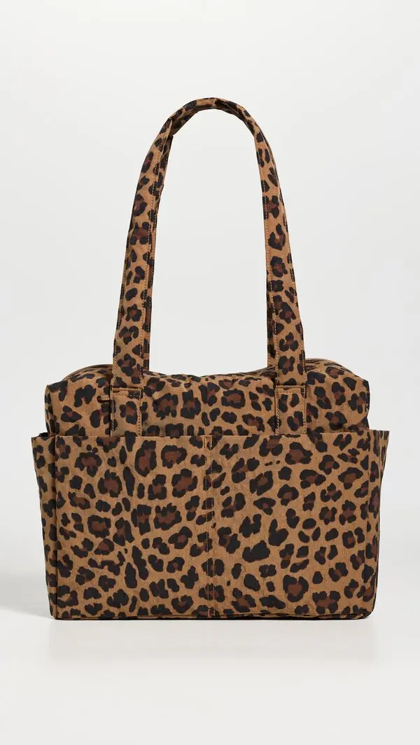 Baggu Everyday Cloud Tote Bag - Leopard