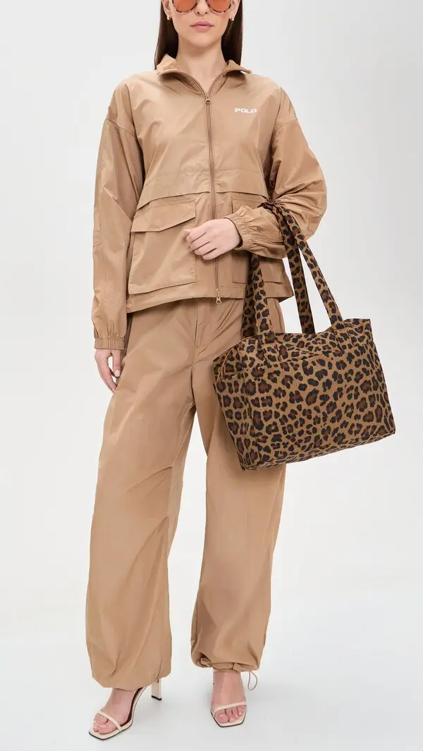 Baggu Everyday Cloud Tote Bag - Leopard
