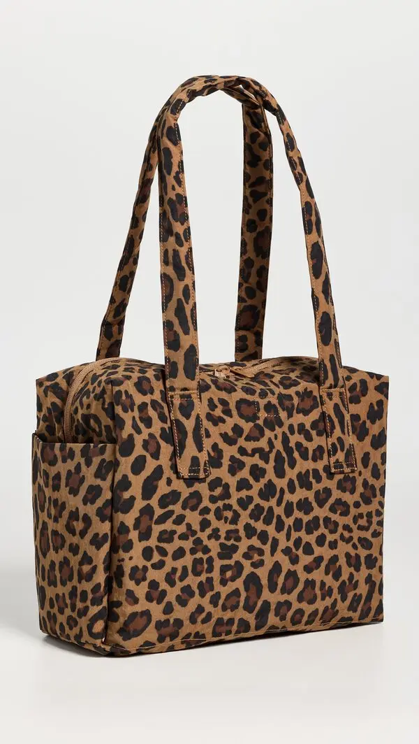 Baggu Everyday Cloud Tote Bag - Leopard