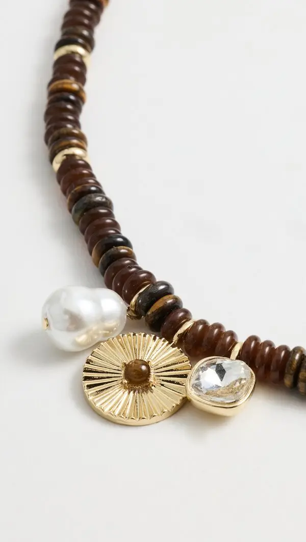 Baublebar Malia Semi-precious Charm Necklace