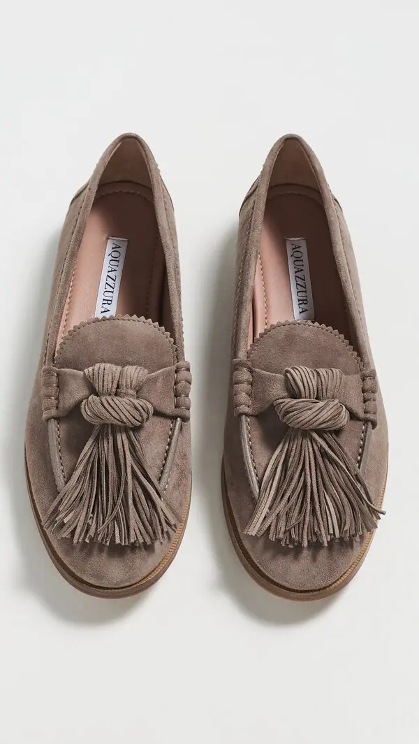 AQUAZZURA Freddie Moccasins