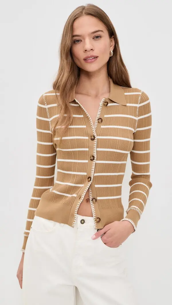 Rag & Bone Harper Stripe Cardigan