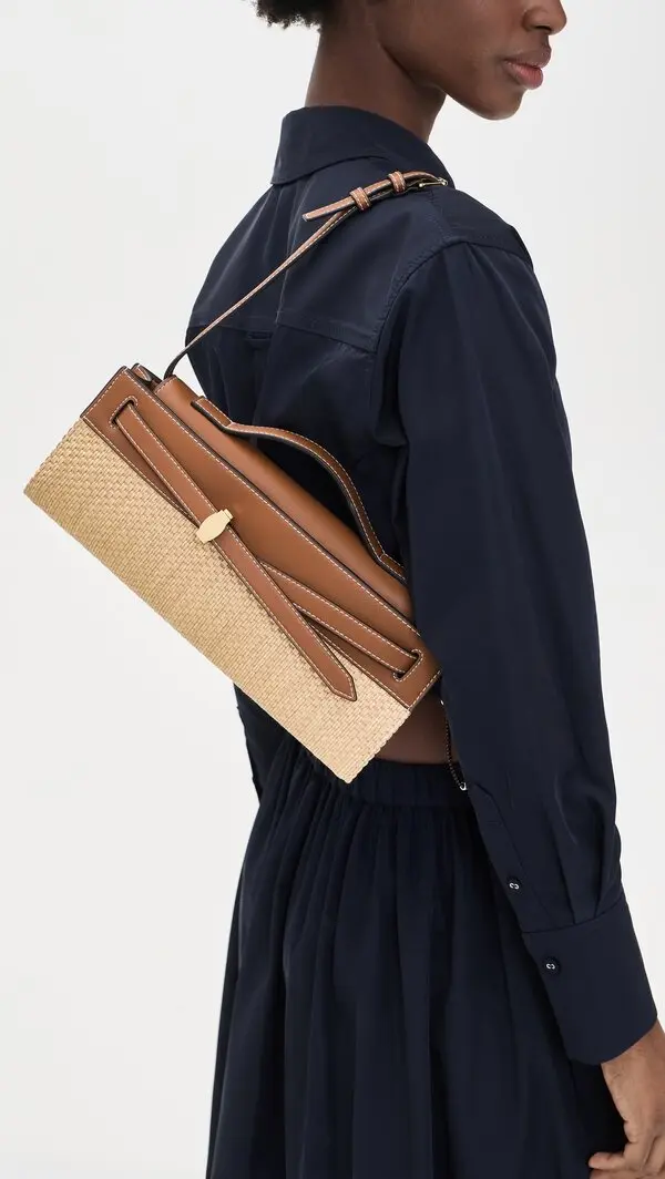 Veronica Beard Raffia Dash Clutch