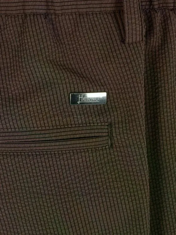 Herno Textured Drawstring Trousers