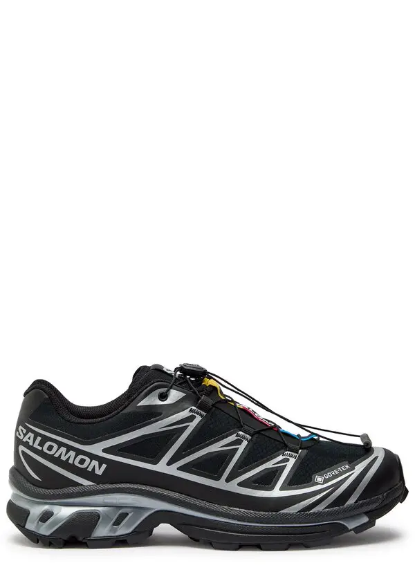 SALOMON Xt-6 Gtx Panelled Mesh Sneakers - Black