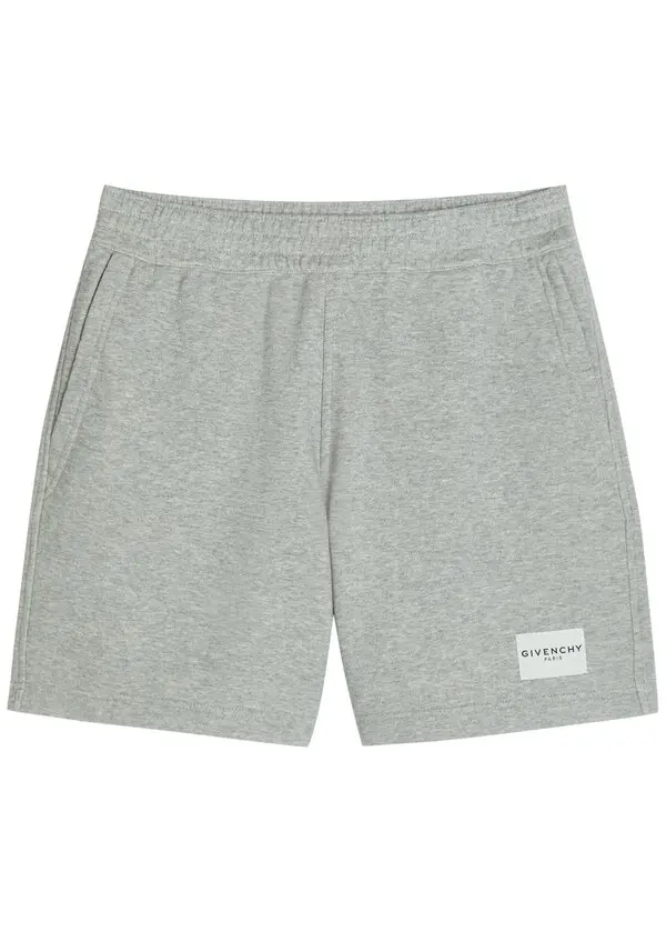Givenchy Logo Cotton Shorts
