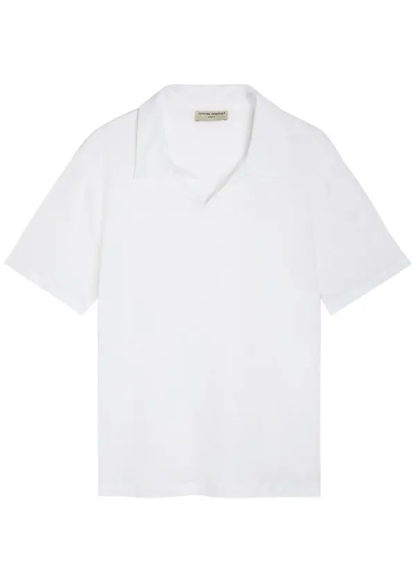 Officine Générale Boris Linen T-shirt - White
