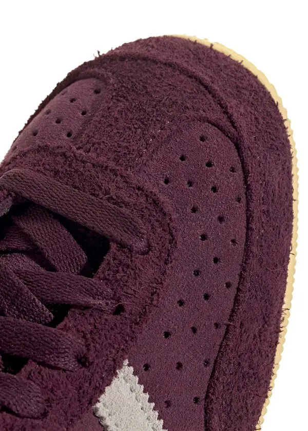 Adidas Suede Sneakers - Burgundy