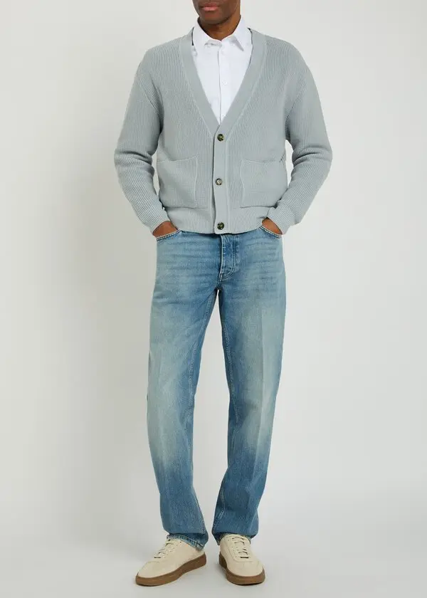 LARDINI Relaxed Tapered-leg Jeans
