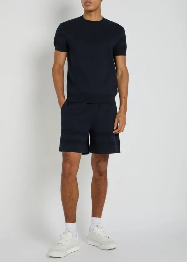 Givenchy Cotton-blend Textured Knit Shorts