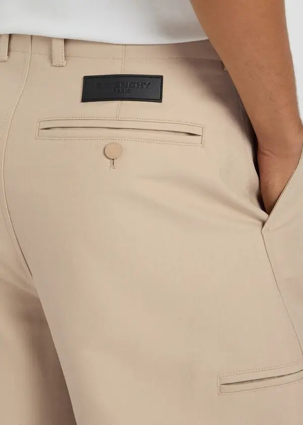 Givenchy Couture Workwear Wide-leg Cotton Trousers
