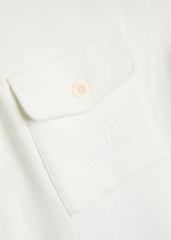 C.P. COMPANY Logo-embroidered Cotton Sweatshirt
