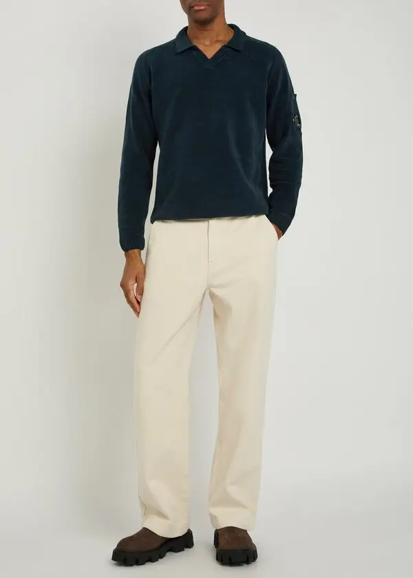 C.P. COMPANY Cotton Polo Jumper