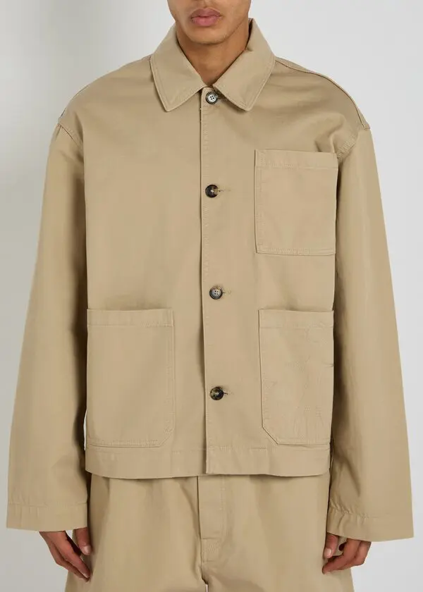 JW Anderson Patch Pocket Cotton Jacket