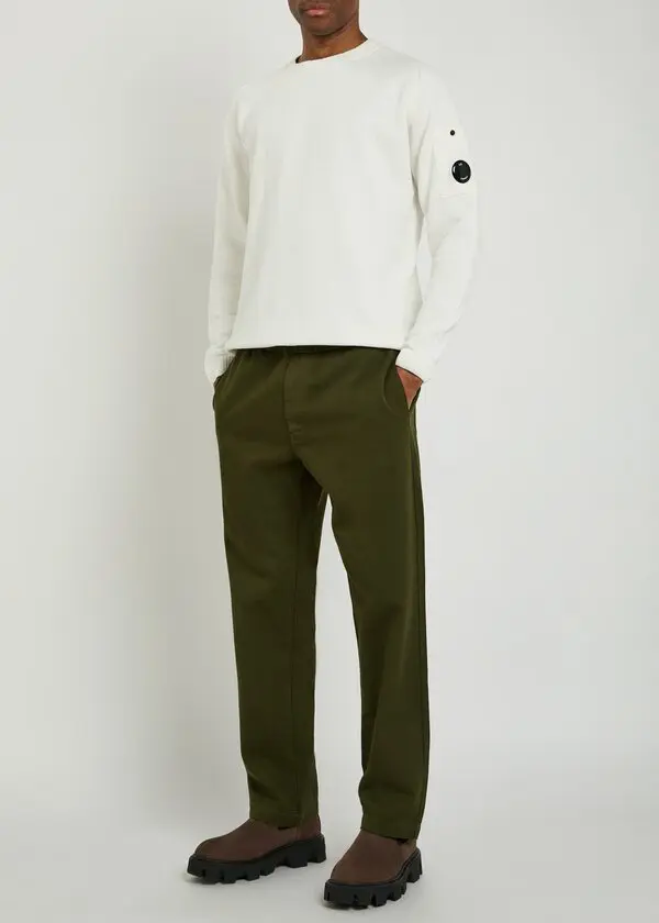 C.P. COMPANY Cotton Jumper - White