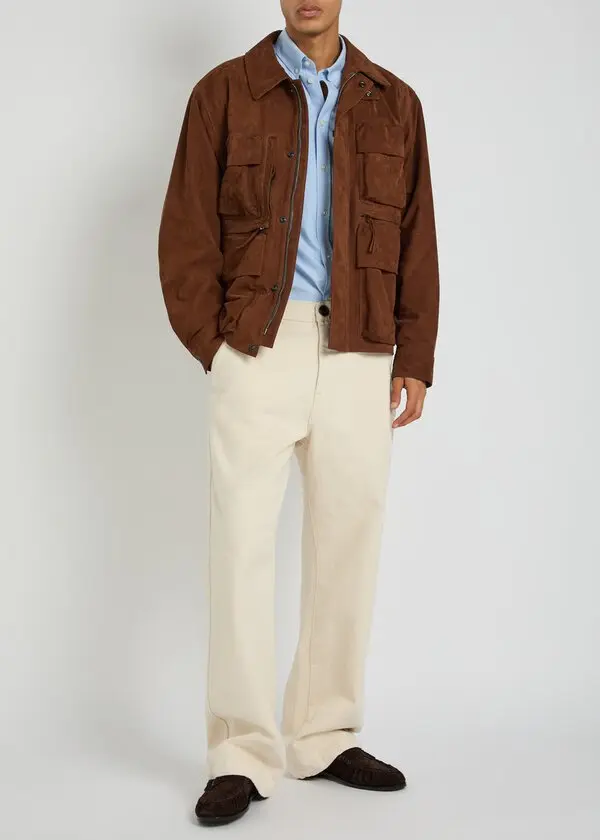 LEMAIRE Reporter Suede Jacket