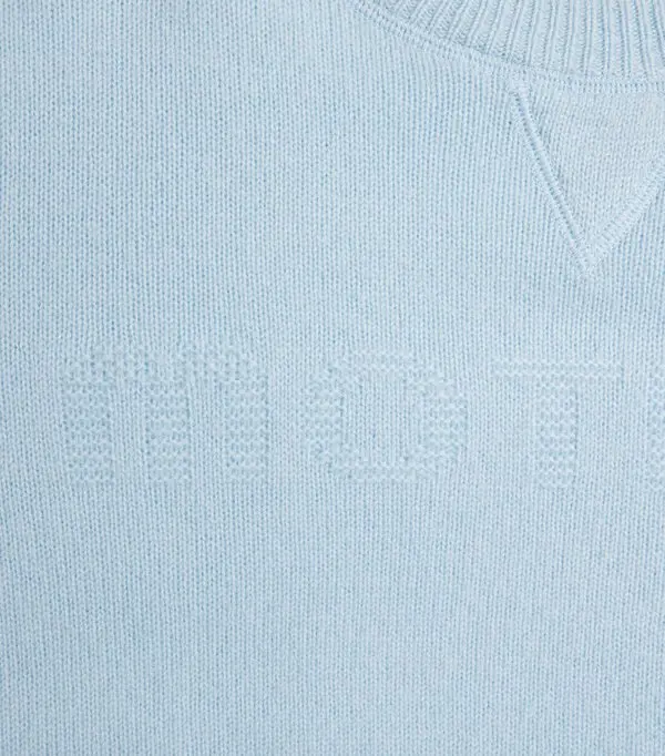 MOTHER Cashmere Logo Sweater