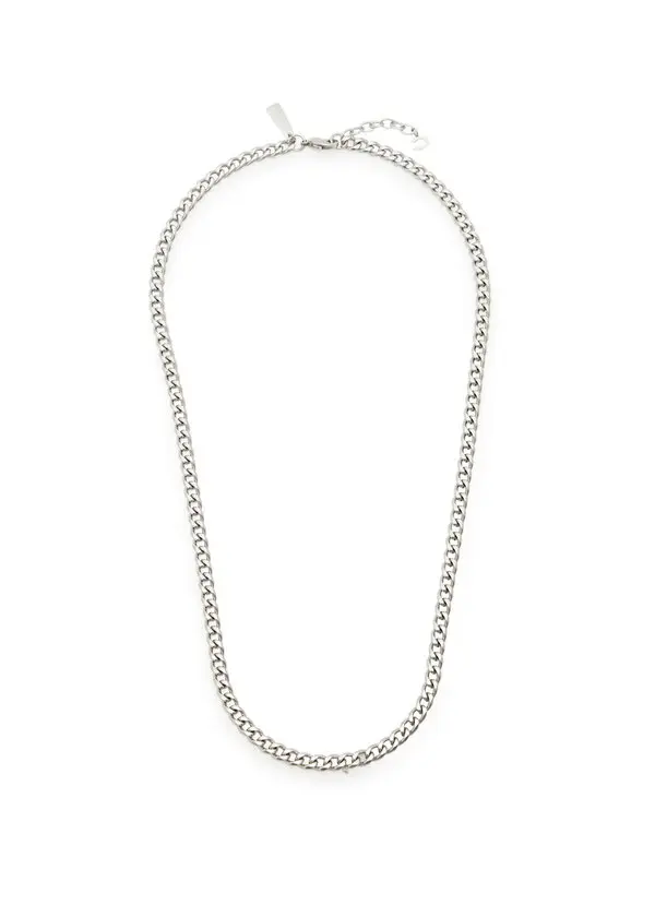 CERNUCCI Polished Curb Chain Necklace - Silver